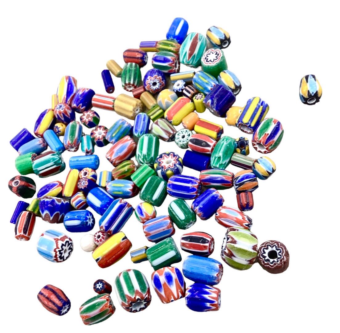 Glass Chevron Beads – Bead Store Calgary