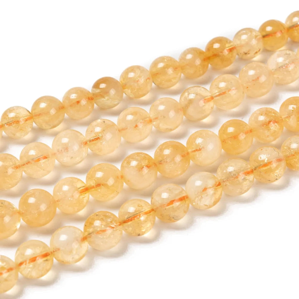 Citrine Natural Stone Beads – Bead Store Calgary